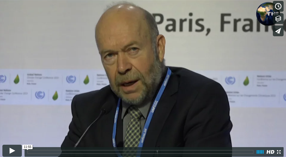 COP 21 Dr.James Hanson on global carbon injustice