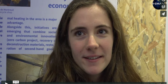 COP 21 ALEXANDRA BONNET INTERVIEW ON ECOLOGICAL TRANSITION IN ST ...