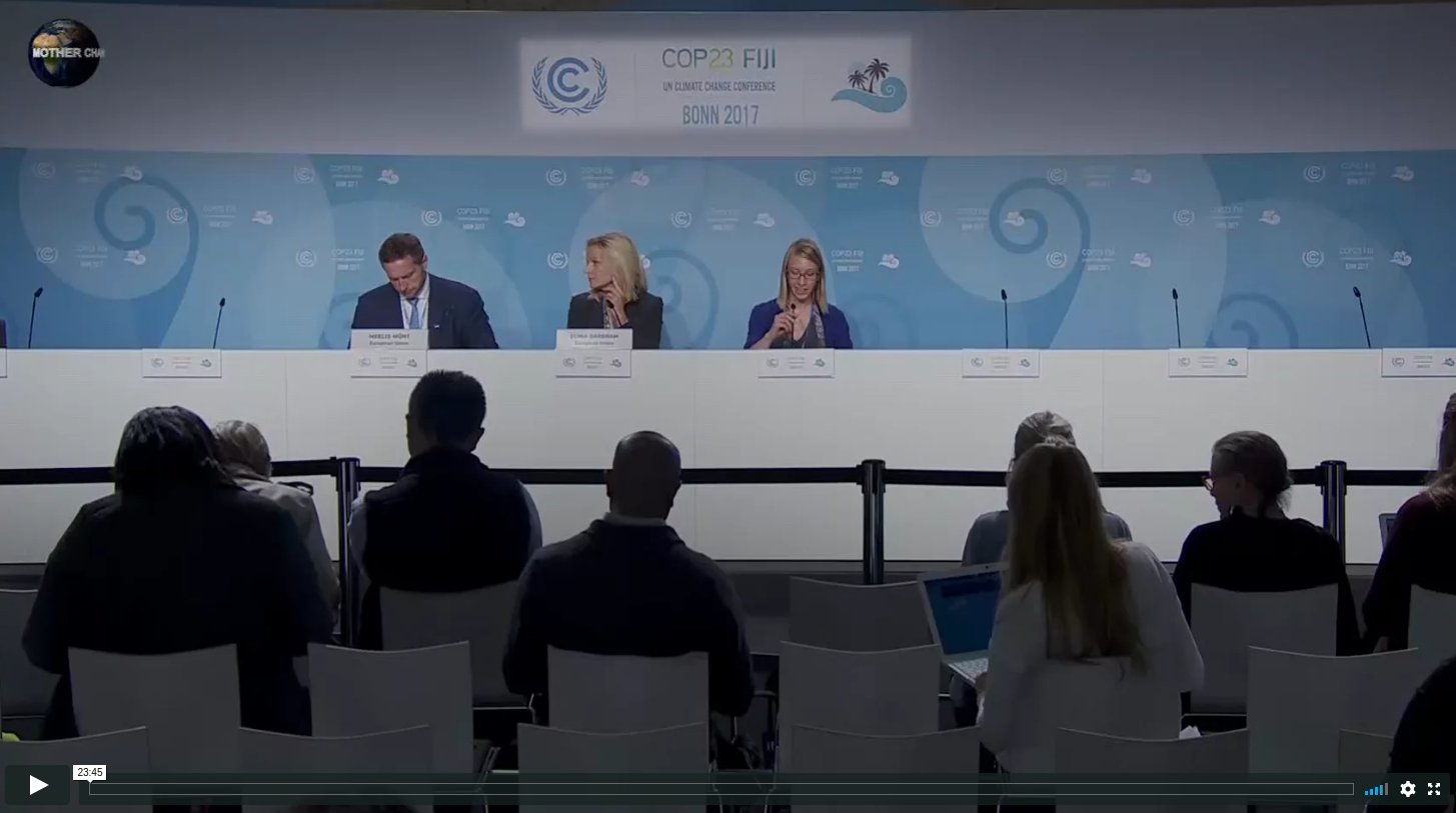 COP23 European Union implementing Paris agreement with COP23 – Mother ...